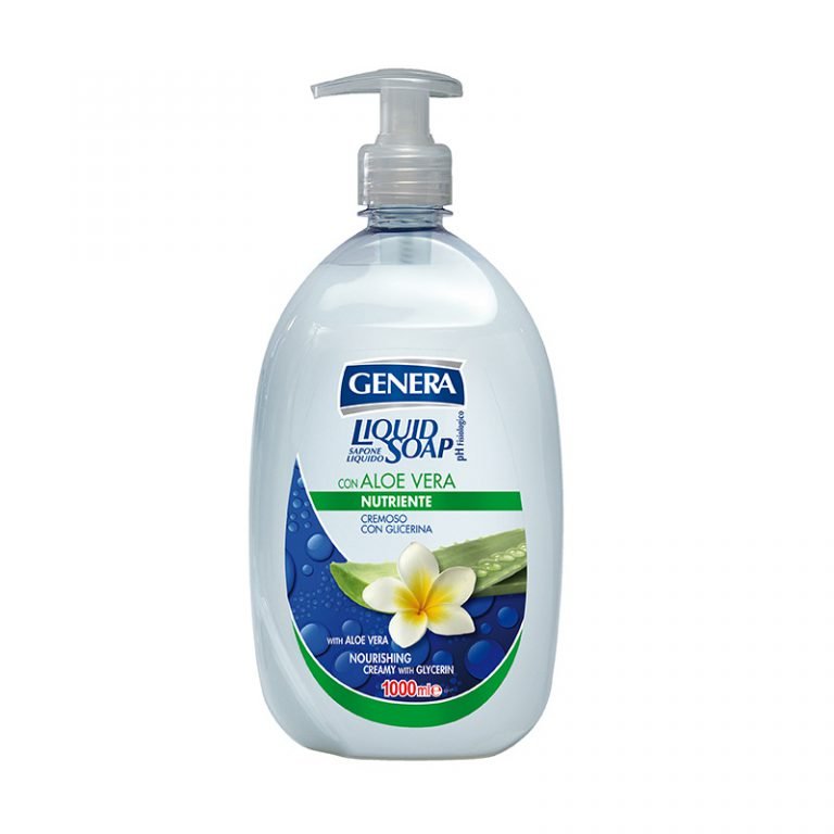 GENERA Sapone Liquido con Aloe Vera 1000 ml - Genera Cosmetici