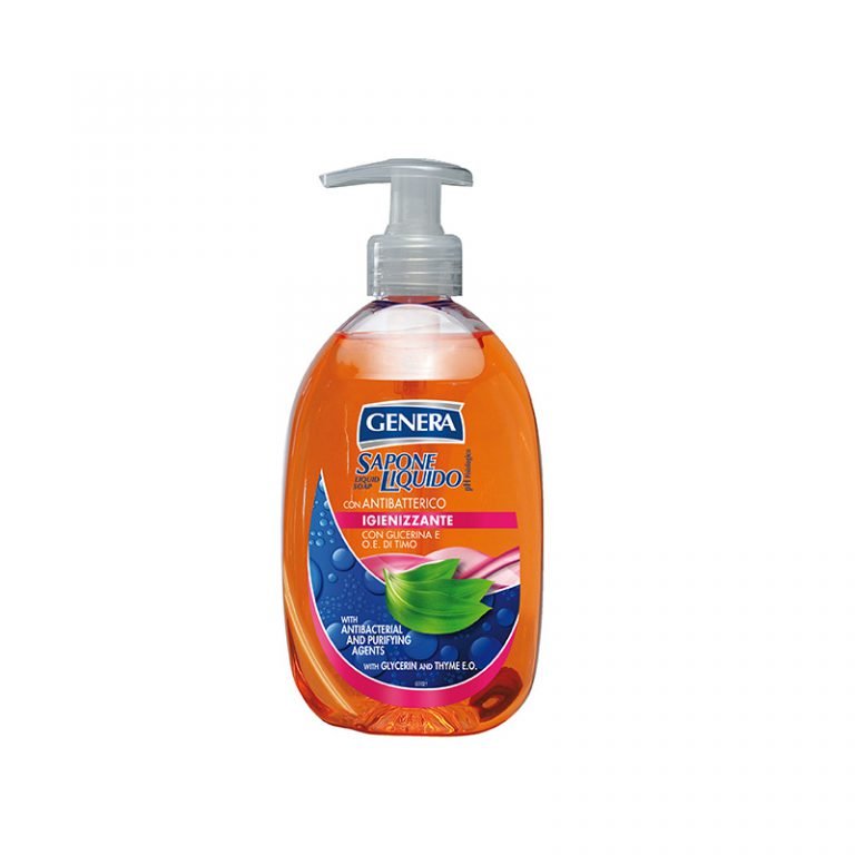 GENERA Liquid Soap with Antibacterial Agents 500 ml - Genera Cosmetici